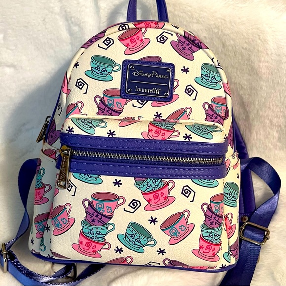 Loungefly | Bags | Disney Park Loungefly Mad Tea Party Tea Cup Backpack ...